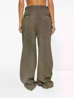 Rick Owens Wool Wide-leg Trousers
