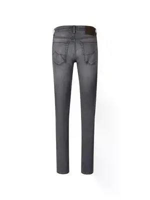 Jacob Cohen Faded Slim-fit Jeans - Grey
