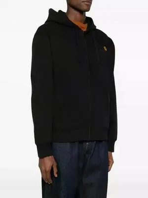 Carhartt Work In Progress American Script Hoodie - Black