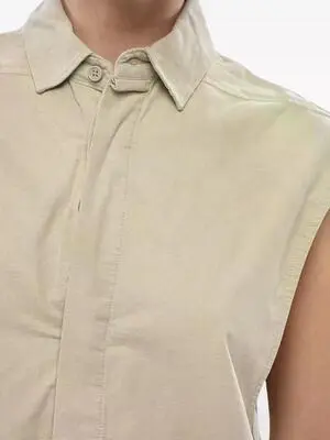 Fear Of God Sleeveless Mini Dress With Classic Collar