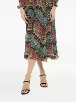 La DoubleJ Nefertiti Giza Pleated Midi Dress