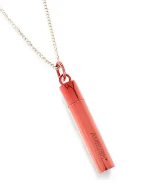 AMBUSH Pill Holder Necklace - Silver