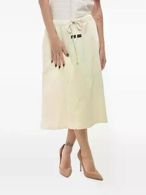 Fear Of God Elasticated-waist Midi Skirt - Neutrals