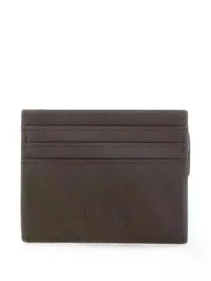 GIANNI CHIARINI Logo-embossed Leather Cardholder