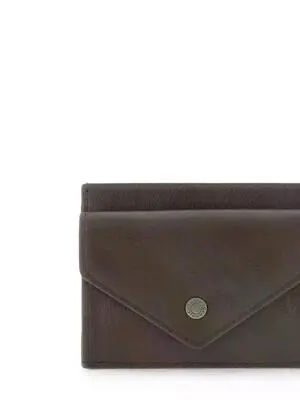 GIANNI CHIARINI Logo-embossed Leather Cardholder