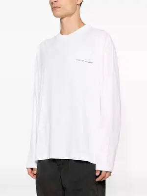 7 For All Mankind Graphic-print Long-sleeve T-shirt