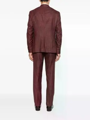 Isaia Double-breasted Pinstripe Suit