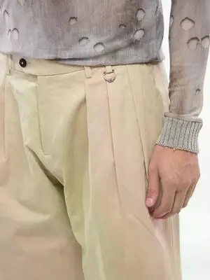 John Richmond Pleated-front Tailored Trousers
