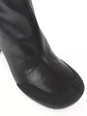 Random Identities Rope-handle Leather Boots
