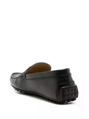 TOD'S Textured-leather Loafers