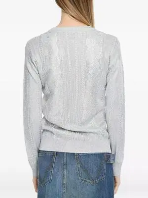 Philipp Plein Cable-knit Sweater
