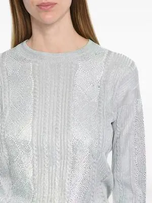 Philipp Plein Cable-knit Sweater