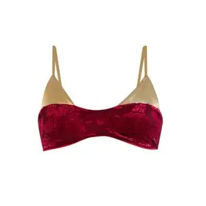 BELLETAGE SWIMWEAR The Florence Bikini Top - Red