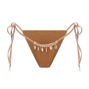 BELLETAGE SWIMWEAR The Brisa Bikini Bottom - Brown