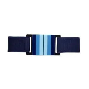 BELTBE Elastic Stretch Belt With Acrylic Buckle - Blue