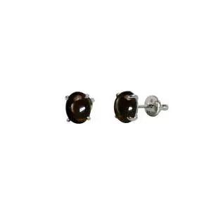 ONI Smokey Quartz Studs