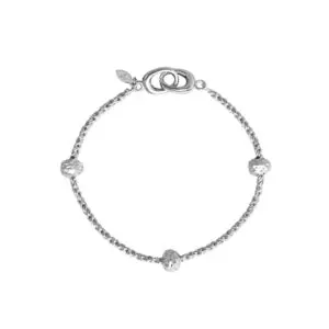 ONI Twisted Chain Bracelet - Silver