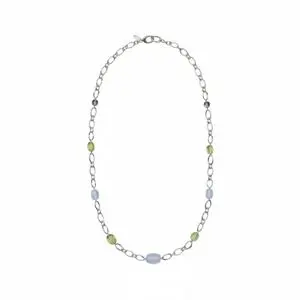 ONI Citrus Marquise Necklace - Silver