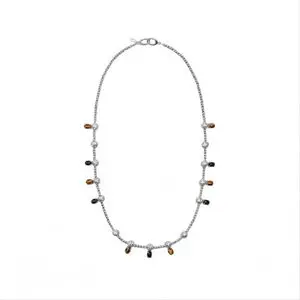ONI Twisted Root Necklace - Silver