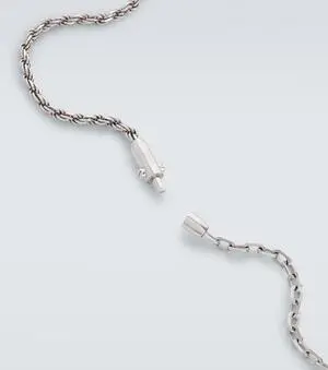 Bottega Veneta Sterling Chain Necklace