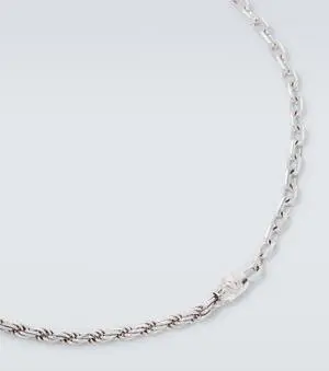 Bottega Veneta Sterling Chain Necklace