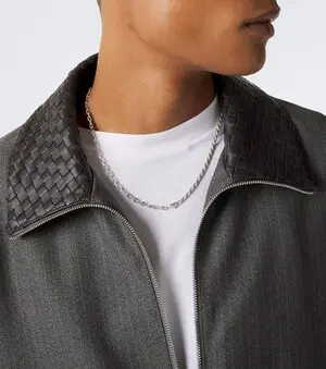 Bottega Veneta Sterling Chain Necklace