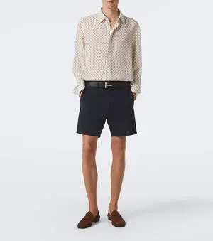 TOM FORD Cotton Twill Shorts