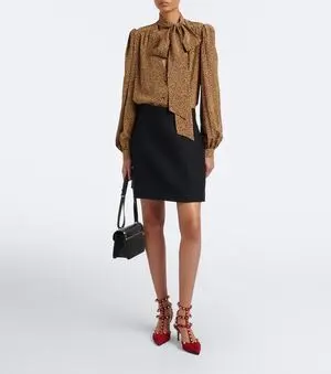 Valentino Garavani Rockstud Suede Pumps
