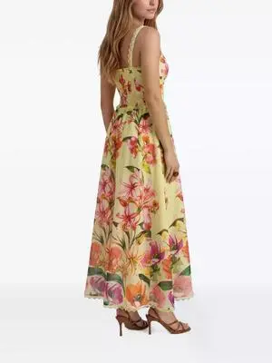 Charo Ruiz Ibiza Solara Floral-print Midi Dress