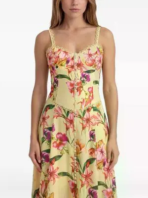 Charo Ruiz Ibiza Solara Floral-print Midi Dress