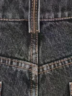 Brunello Cucinelli Monili-trimmed Straight-leg Jeans - Grey
