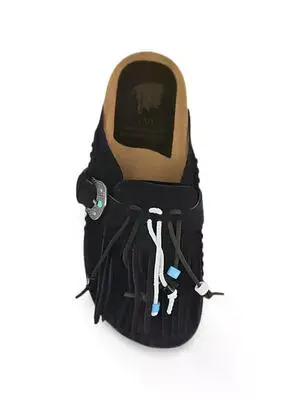 TAJI Caribe Fringed Slip-ons