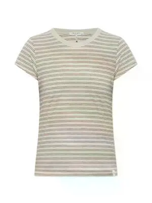 Rag & Bone Striped T-shirt - Neutrals
