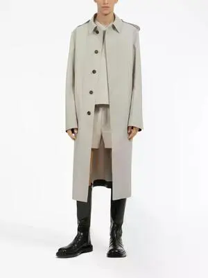 FERRAGAMO Cotton-blend Long Coat