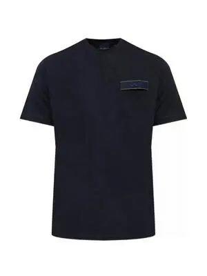 Paul & Shark Logo-patch T-shirt - Blue