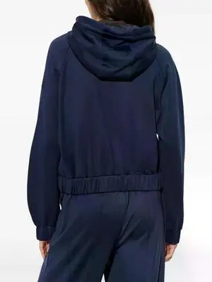 Moncler Logo-patch Zip-up Hoodie