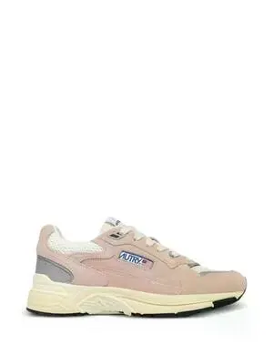 AUTRY Hyperway Panelled Lace-up Sneakers - Pink