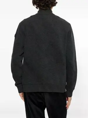 Moncler Half-zip Chest-pocket Sweater