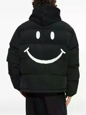 Moschino X Smiley Quilted Puffer Jacket