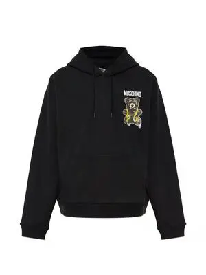 Moschino Teddy Bear Hoodie - Black