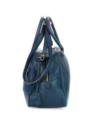 Prada Vitello Phenix Logo-plaque Tote Bag