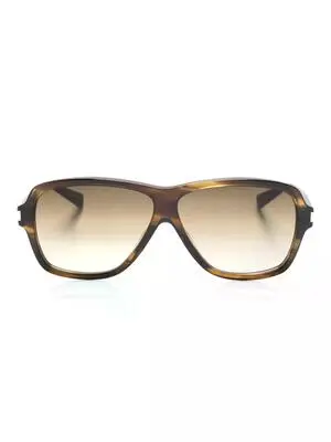 Saint Laurent Carolyn Oversized-frame Sunglasses - Brown