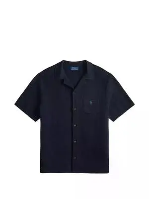 Polo Ralph Lauren Logo-embroidered Button-up Shirt - Blue