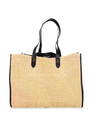 Jérôme Dreyfuss Large Leon Leather-trim Tote Bag