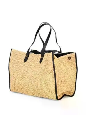 Jérôme Dreyfuss Large Leon Leather-trim Tote Bag