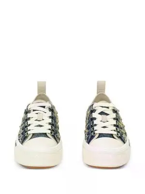 Amiri Denim Court Low Sneakers