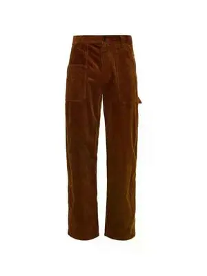 MARANT Ablov Straight-leg Trousers - Brown