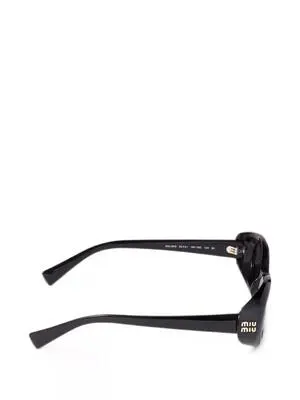 Miu Miu Oval Frame Sunglasses