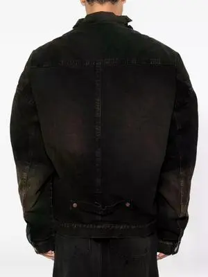 Mihara Yasuhiro Quilted Panel Denim Jacket