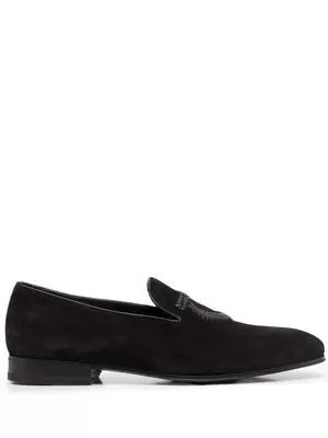 FERRAGAMO Libero Slip-on Loafers - Black